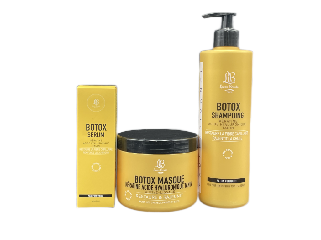 Pack Laura Beauté Botox Kératine et Acide Hyaluronique Tanin - Djelab